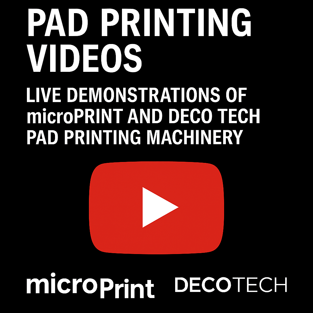 Pad Printing & Screen Printing Videos